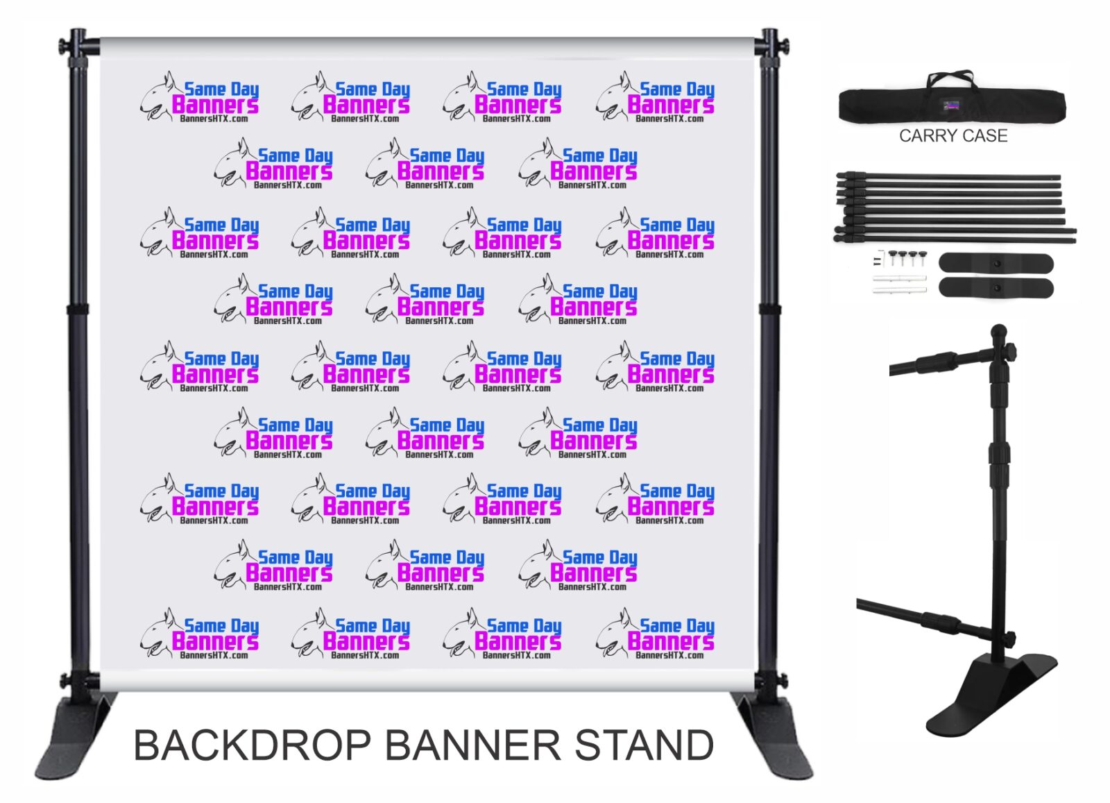 Backdrop Banner Stands • Banner Printing in Houston TX